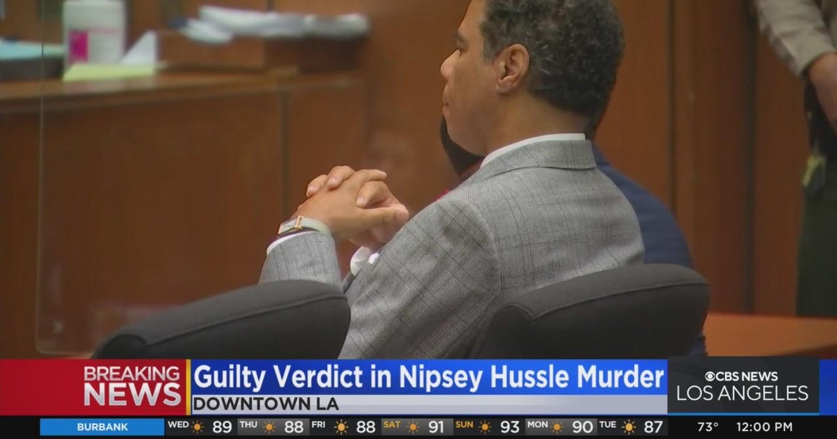Jury returns guilty verdict in Nipsey Hussle murder trial - CBS Los Angeles
