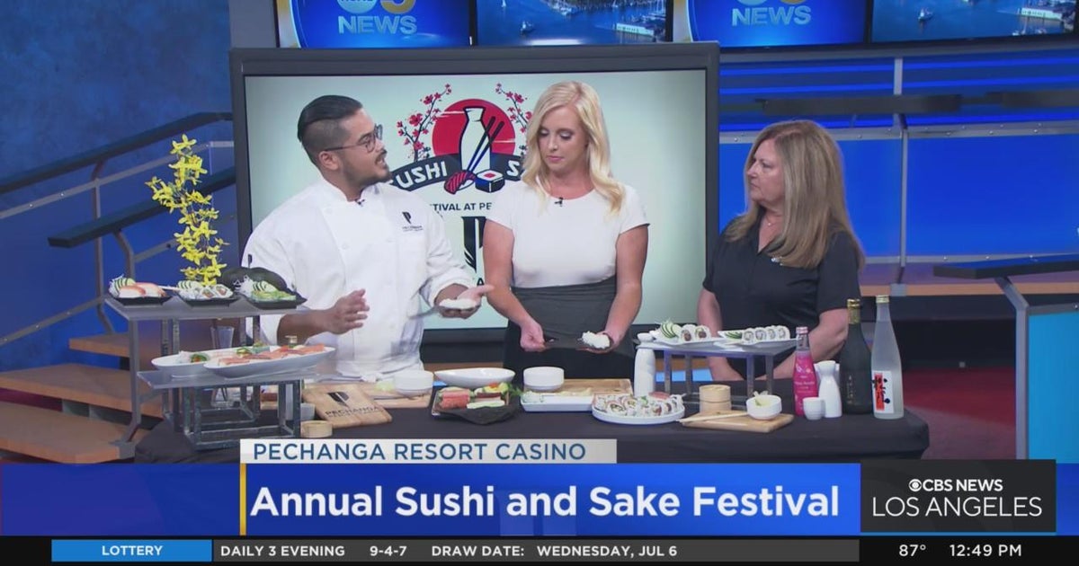 Pechanga's Sushi and Sake Festival benefits Habitat for Humanity - CBS ...