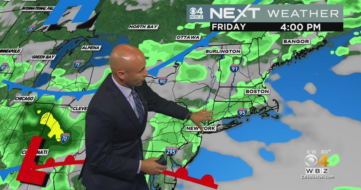 Next Weather: WBZ evening forecast for July 7 - CBS Boston