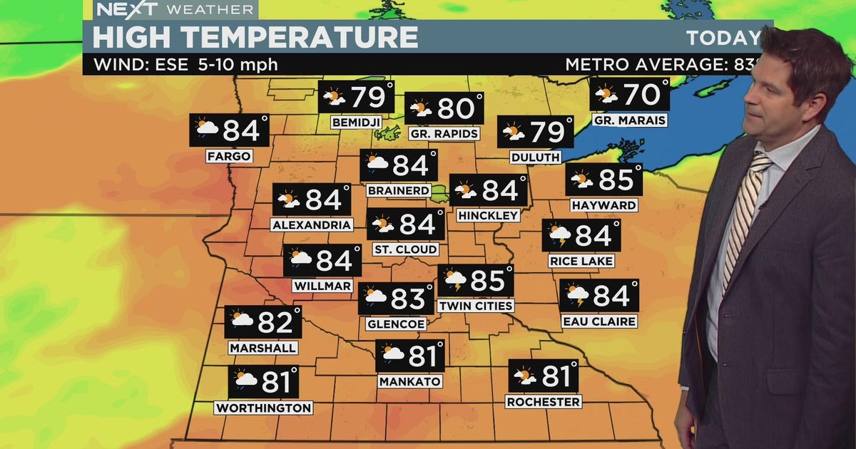 Next Weather: Warm, muggy Thursday, with isolated storms possible later ...