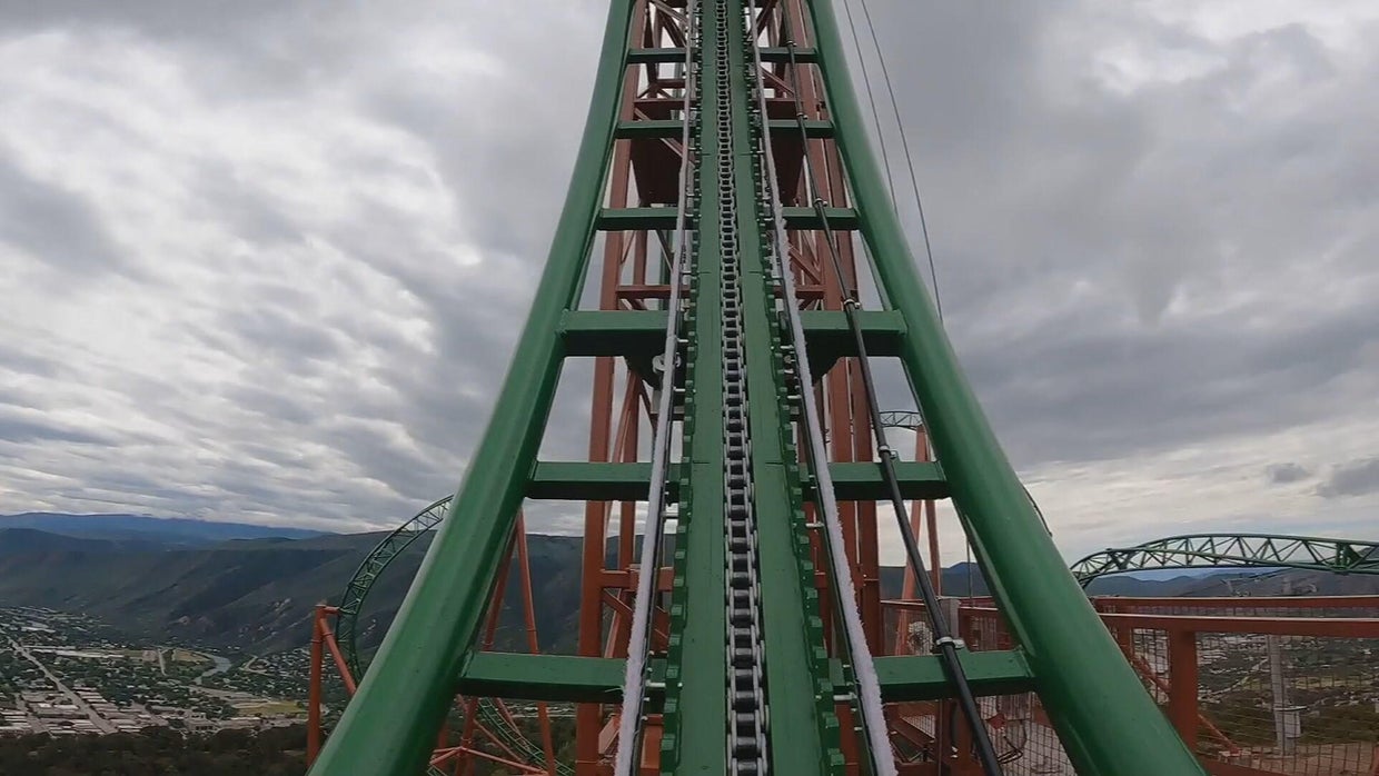 Steepest freefall rollercoaster in Western U.S. set to open at Glenwood ...