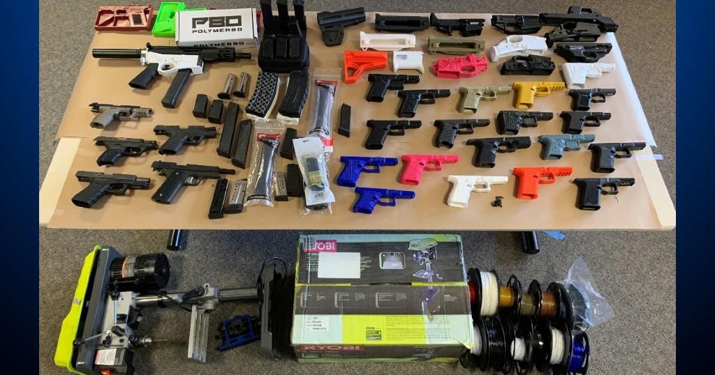 Windsor man accused of making, selling 'ghost guns' - CBS San Francisco