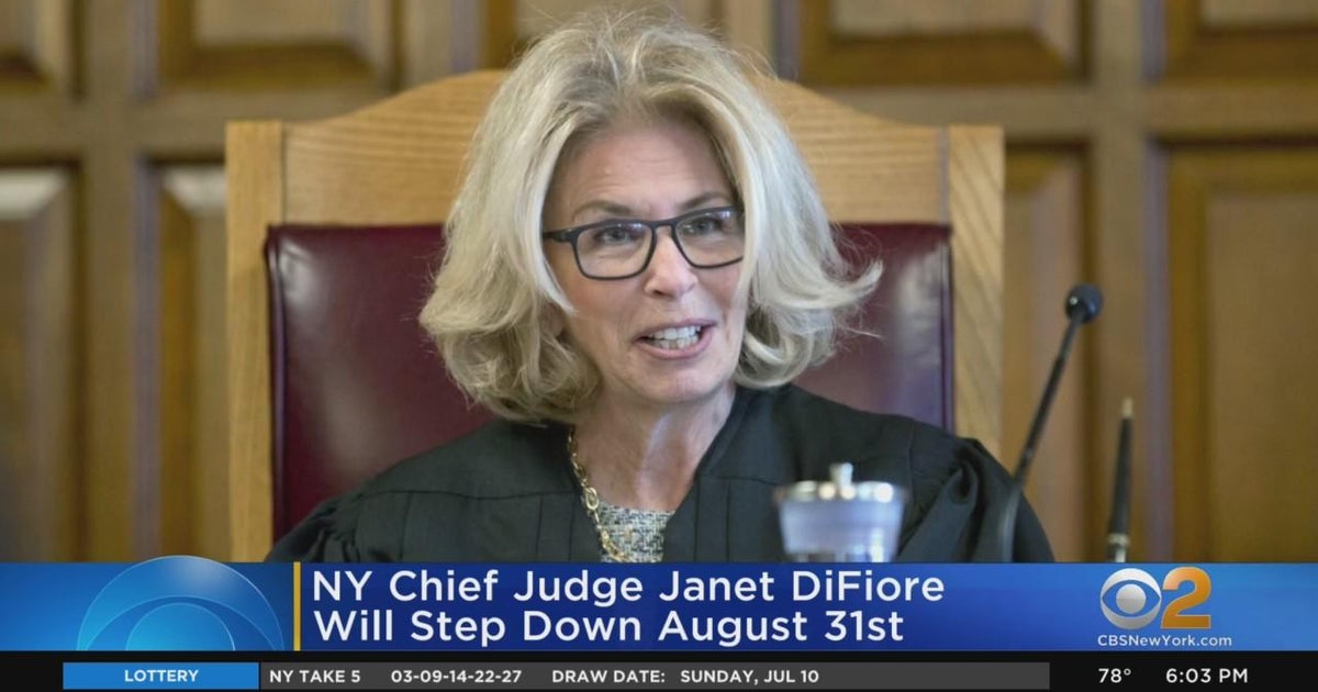 Chief Judge Janet DiFiore stepping down - CBS New York
