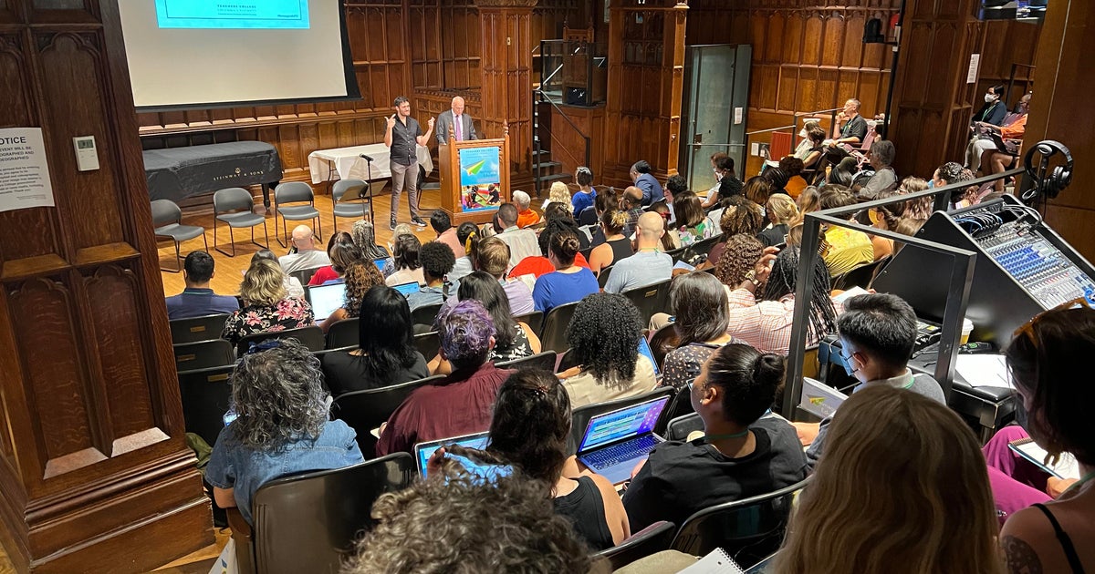 RESI Teachers Conference promotes anti-racism in classrooms - CBS New York