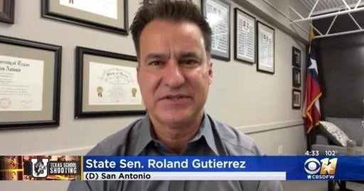 State Senator Roland Gutierrez responds to leaked Uvalde video - CBS Texas