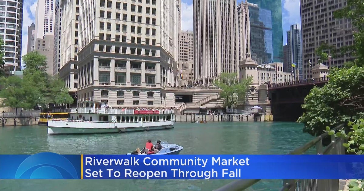 Food and retail shops return to the Chicago Riverwalk - CBS Chicago
