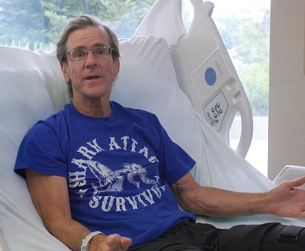 "It spit me out": Steve Bruemmer, bitten by great white shark, tells ...