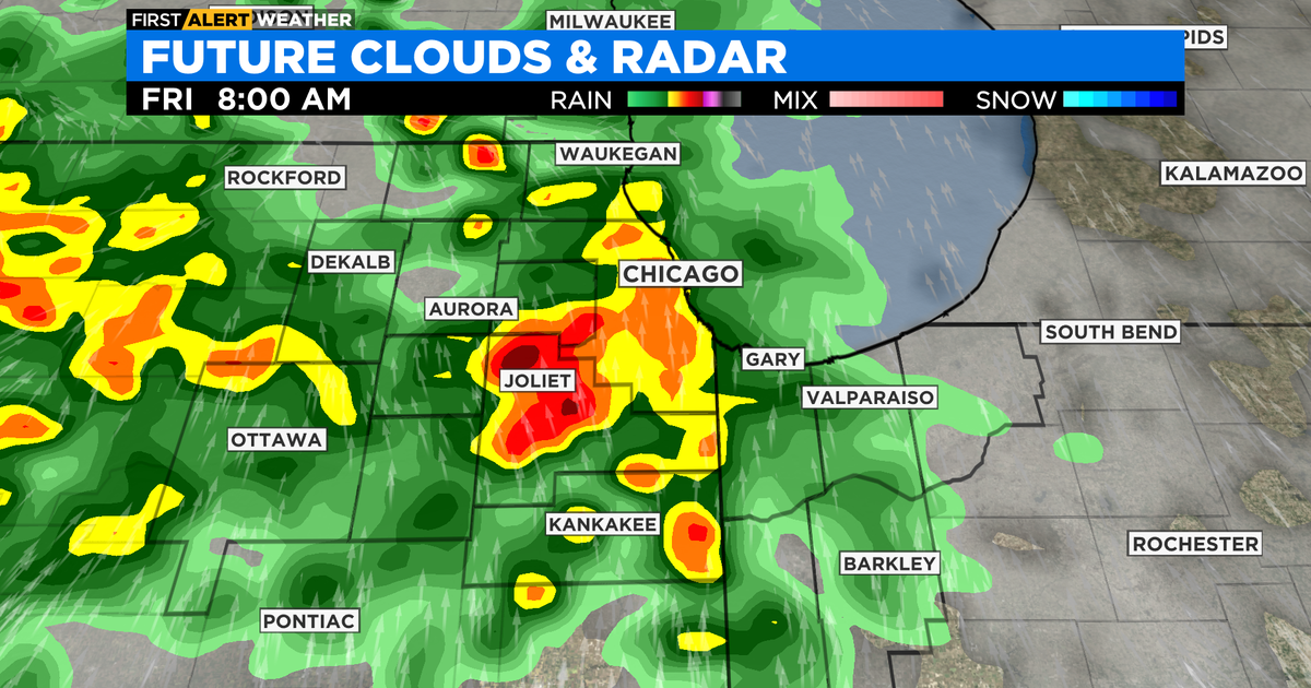 Chicago First Alert Weather: Rain and storms Friday - CBS Chicago