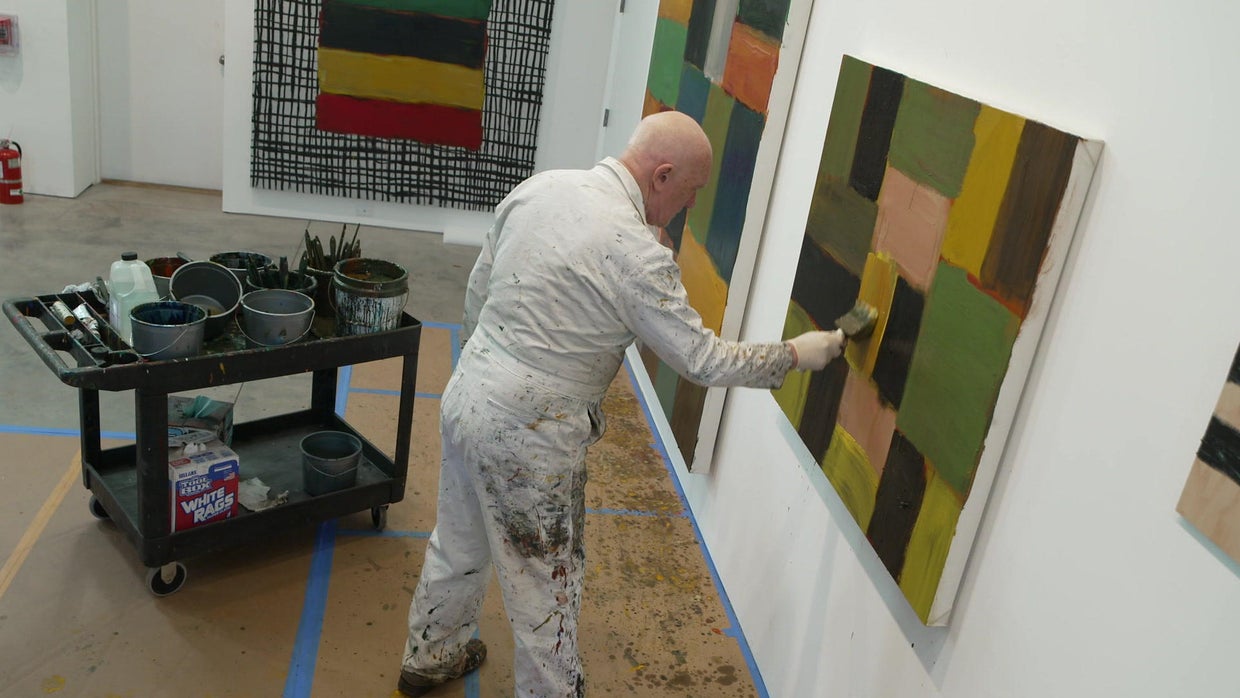 The geometry of abstraction by artist Sean Scully - CBS News