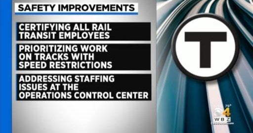 MBTA details changes to improve safety for passengers, staff - CBS Boston