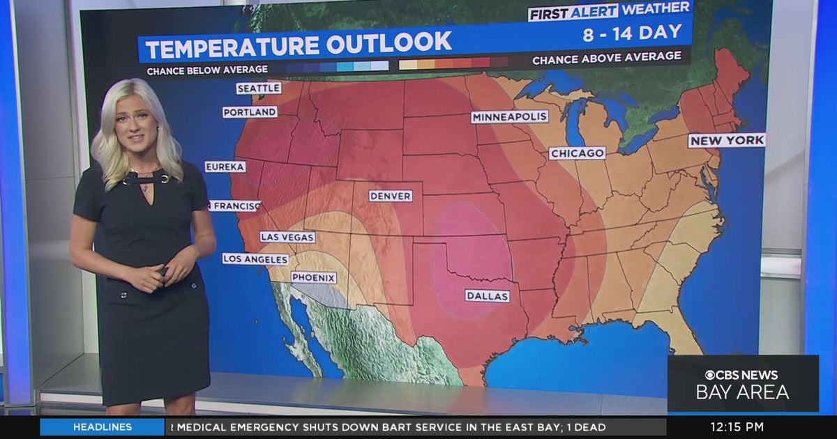 Tuesday noon First Alert weather forecast with Jessica Burch - CBS San ...
