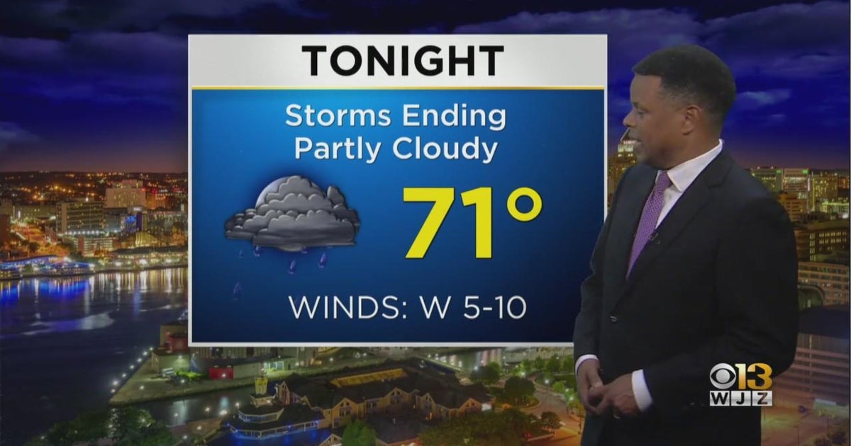 First Meteorologist Derek Beasley has your Monday evening forecast ...