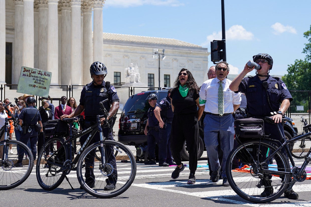 17 members of Congress arrested during Supreme Court protest, Capitol ...