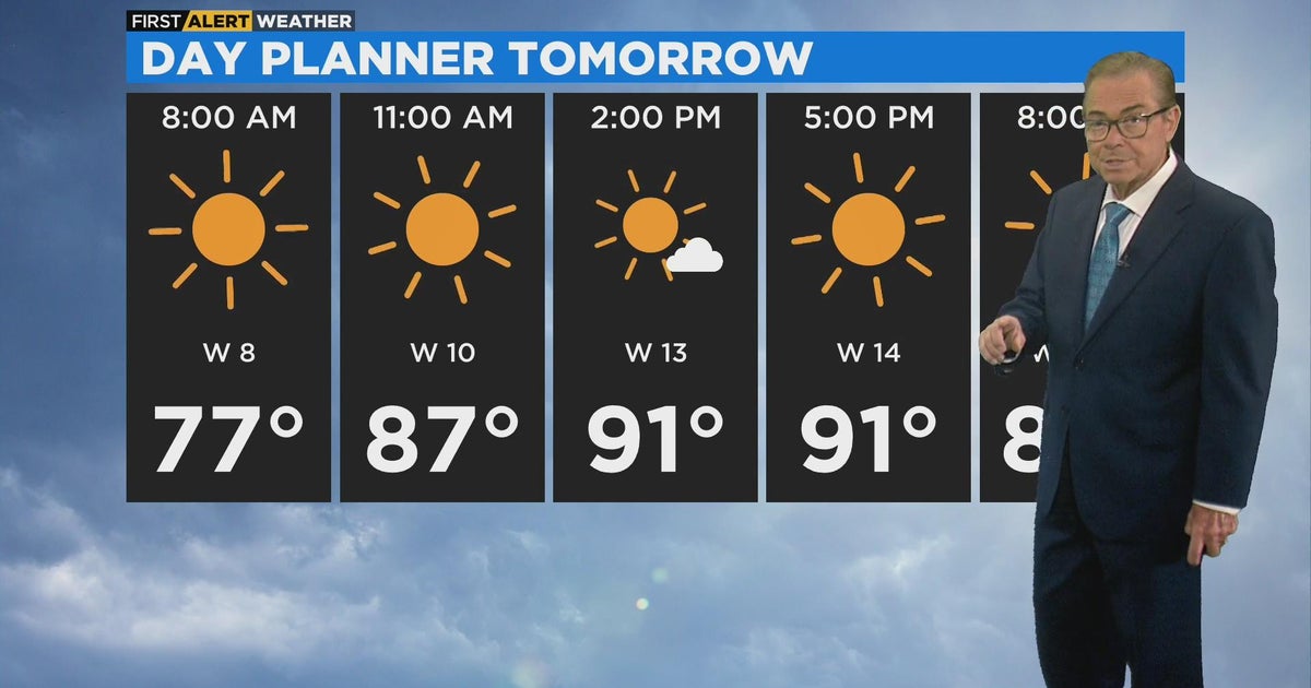 Chicago First Alert Weather: Highs in the 80s - CBS Chicago