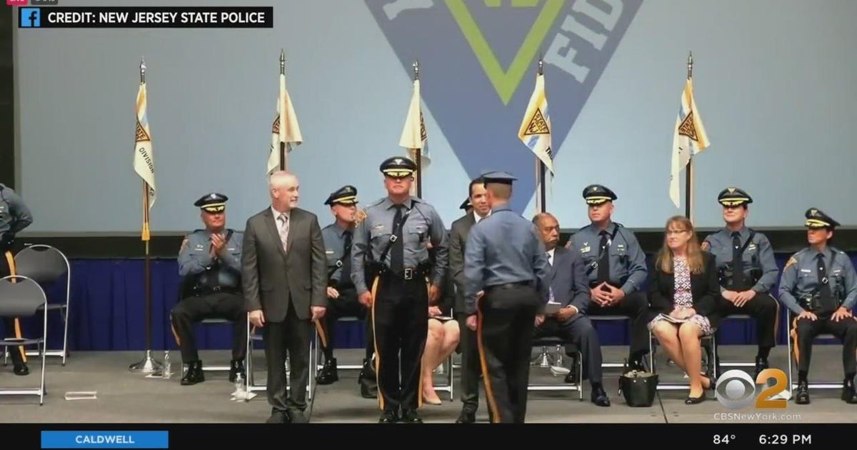 163 New Jersey state troopers graduate from academy - CBS New York
