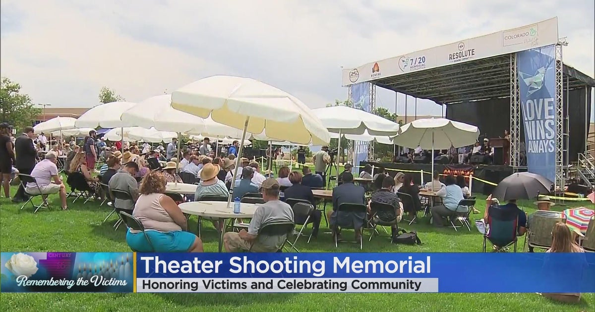 Aurora theater shooting victims honored 10 years after tragedy - CBS Colorado