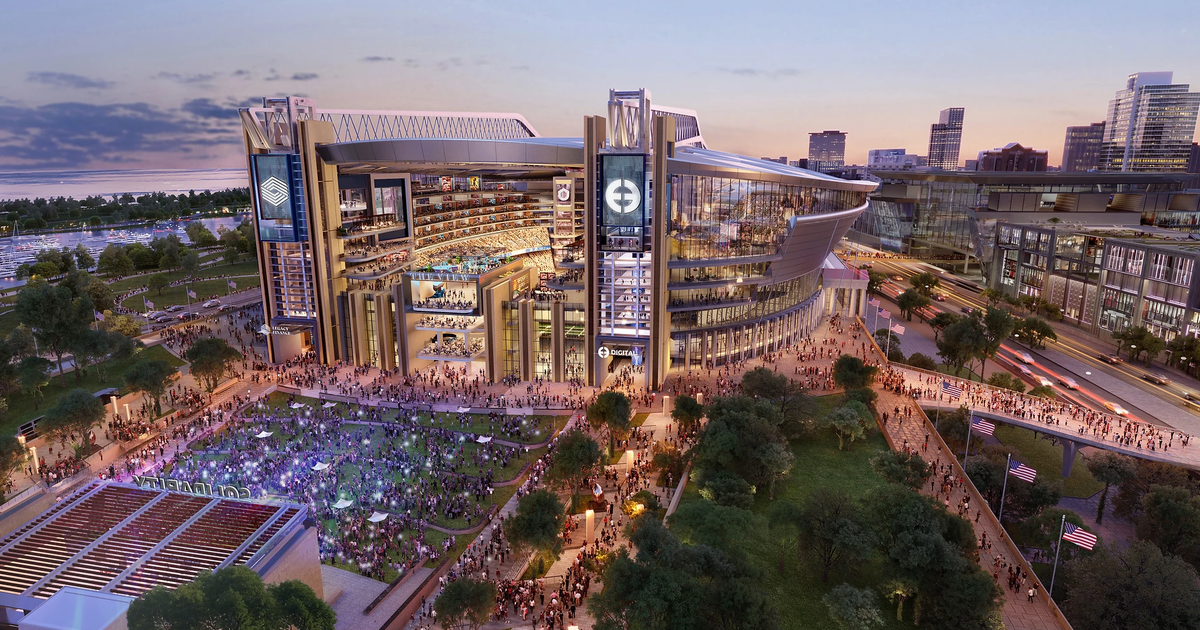 City unveils plans for a dome as part of Soldier Field renovation - CBS ...