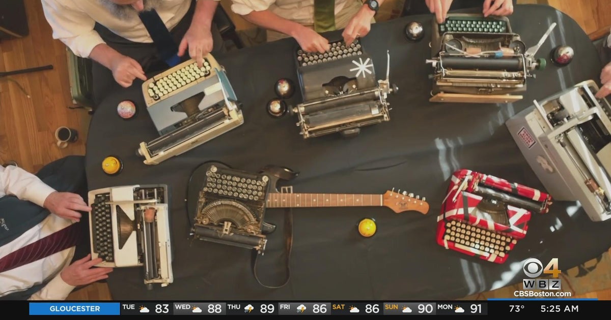 Boston typewriter orchestra makes music in new key, bringing old sounds ...