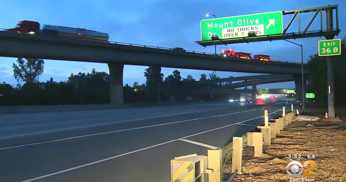 210 Freeway reopens in Irwindale after 5 full days of construction work ...