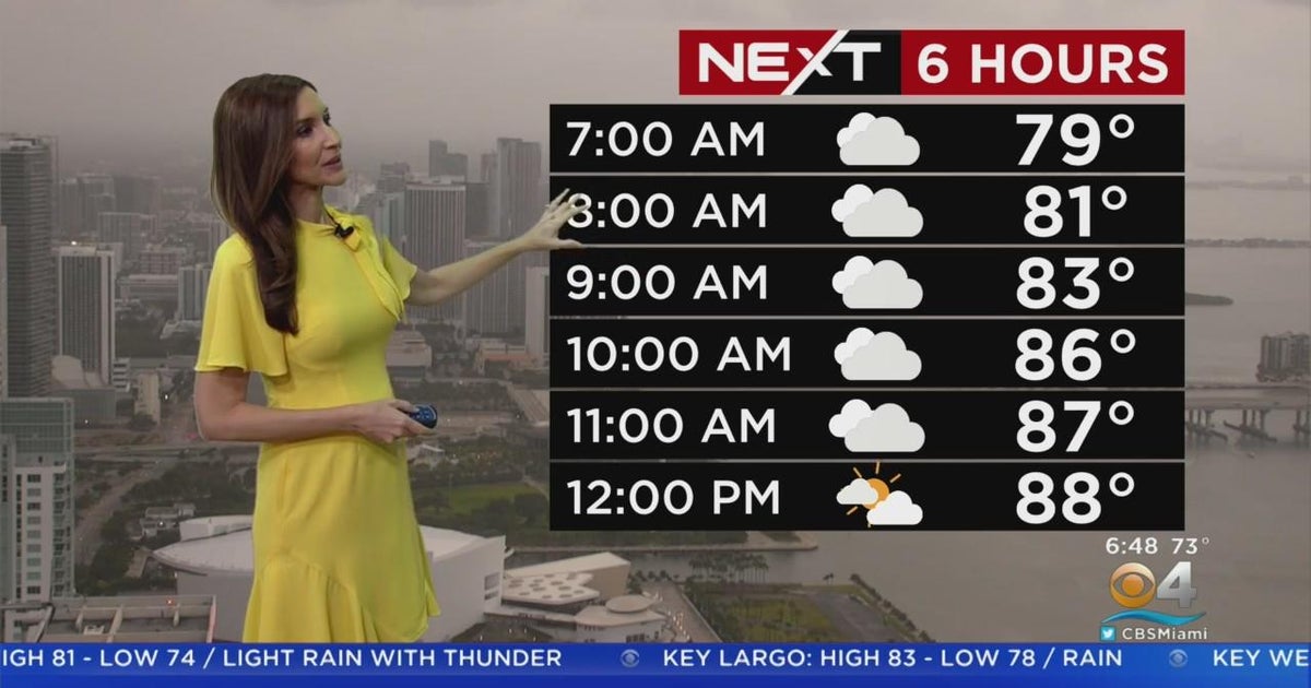 Miami Weather 7/27/2022 6AM - CBS Miami