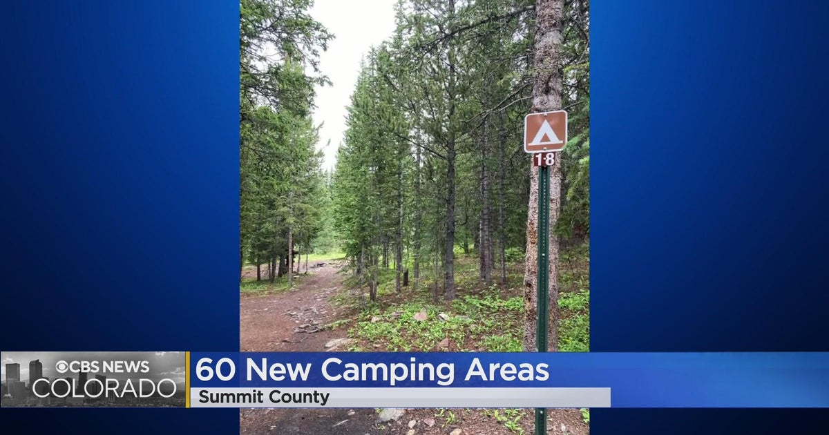 Due to high demand, new campsites are opening in Summit County - CBS ...