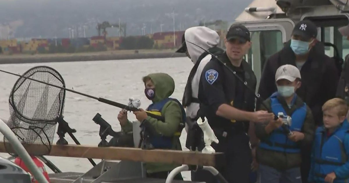 Alameda police launch 'Casting with Cops' fishing program for children ...