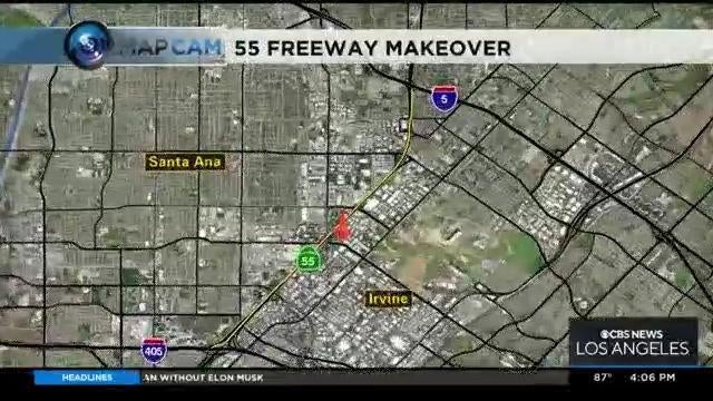 Costa Mesa (55) Freeway set for expansion between 5 and 405 Freeways ...