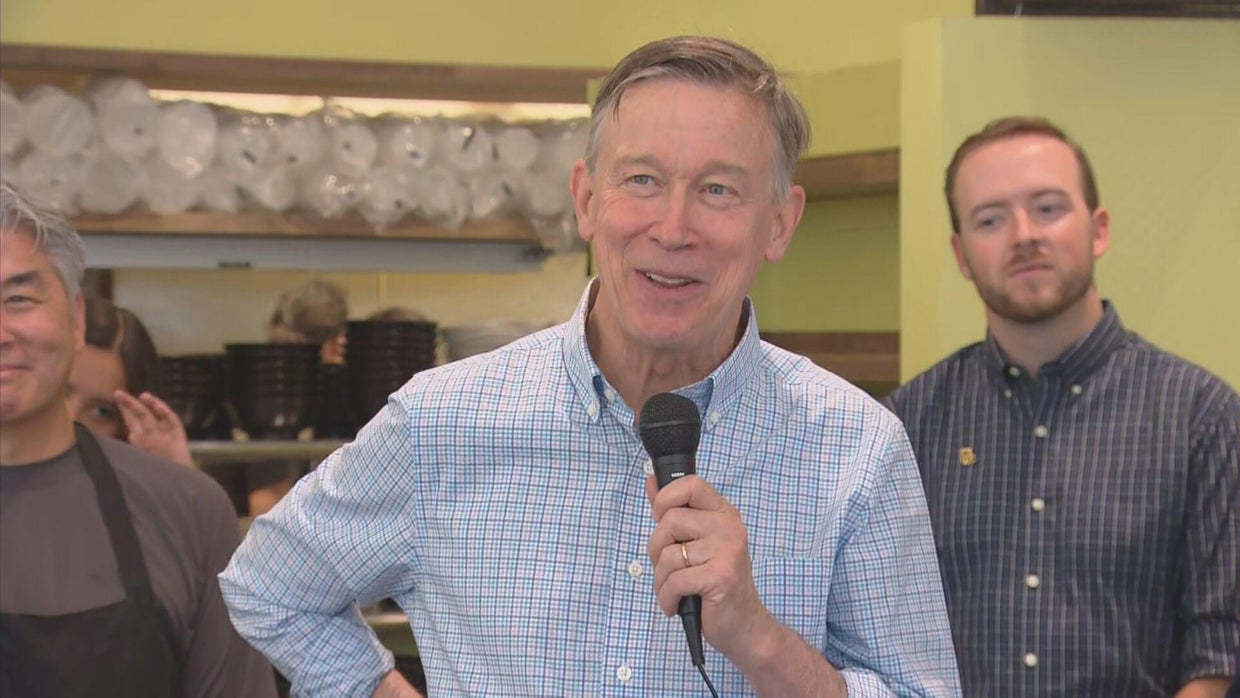 Colorado Senator John Hickenlooper talks about climate deal - CBS Colorado
