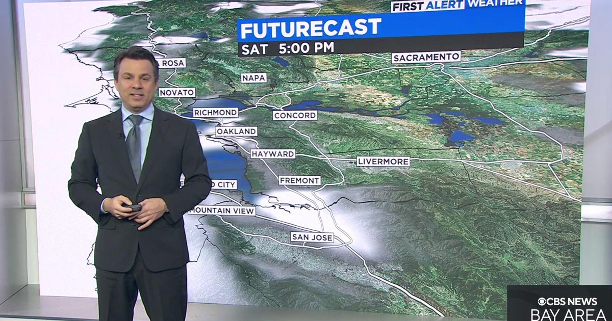 First Alert Weather Saturday Night Forecast Cbs San Francisco