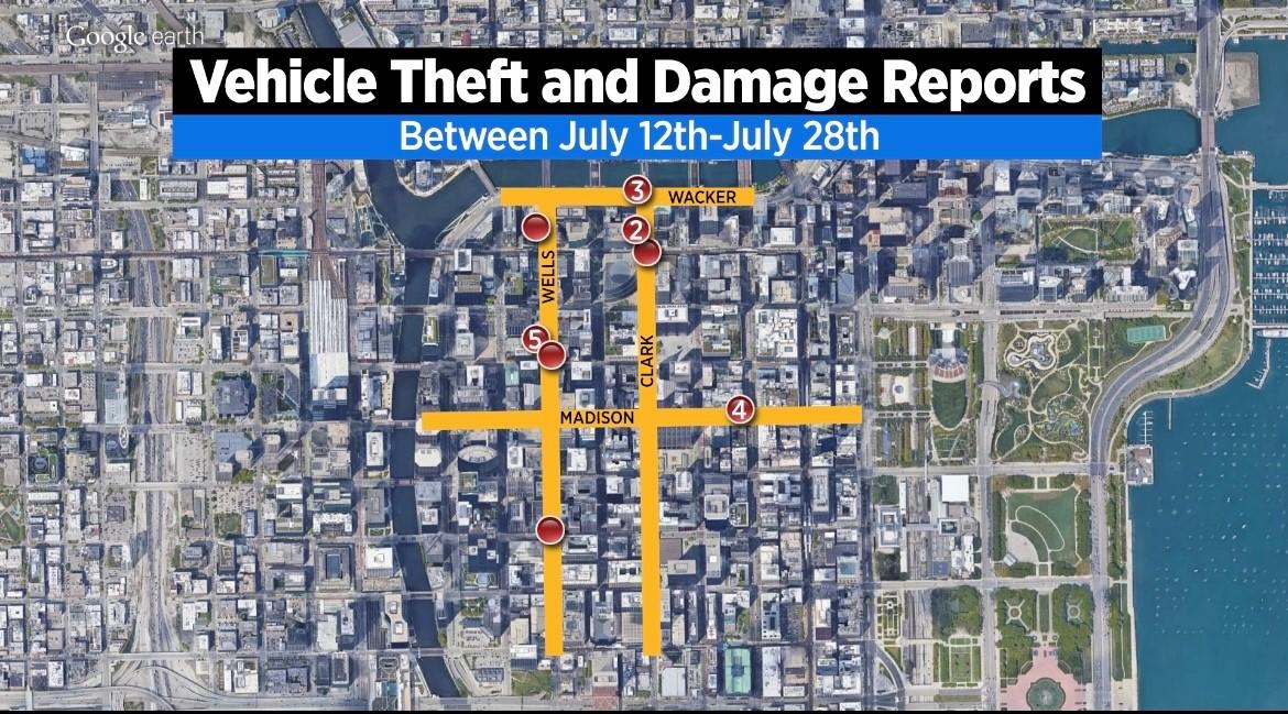 Police warn of multiple thefts from cars in parking garages in the Loop ...