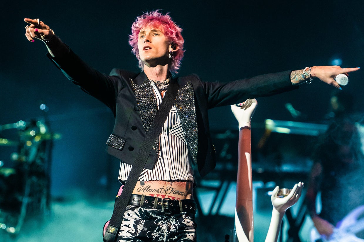 Photos: Machine Gun Kelly lands at Oakland Arena