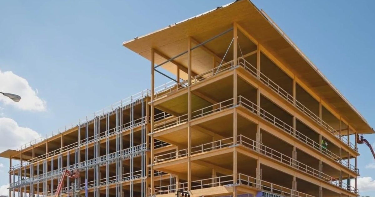 High-rise mass timber structures cleared for California - CBS Sacramento