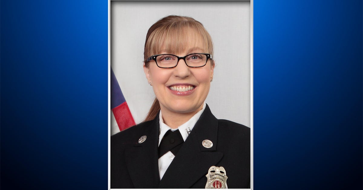 Contra Costa fire department names first female assistant chief - CBS ...