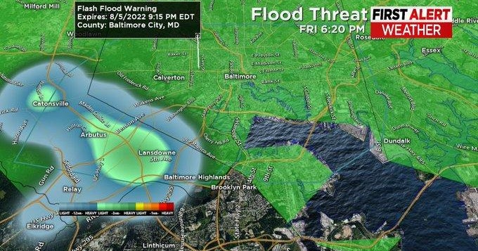 Maryland Weather: Baltimore County and Baltimore City endured flood ...