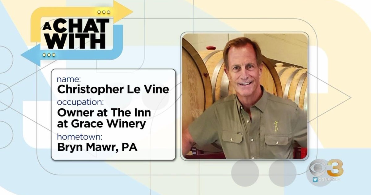 A Chat With: Christopher LeVine - CBS Philadelphia