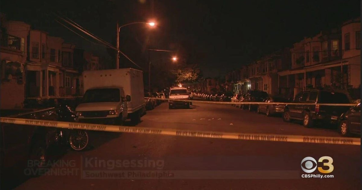 Man shot in chest,killed in Kingsessing: Philadelphia police - CBS ...