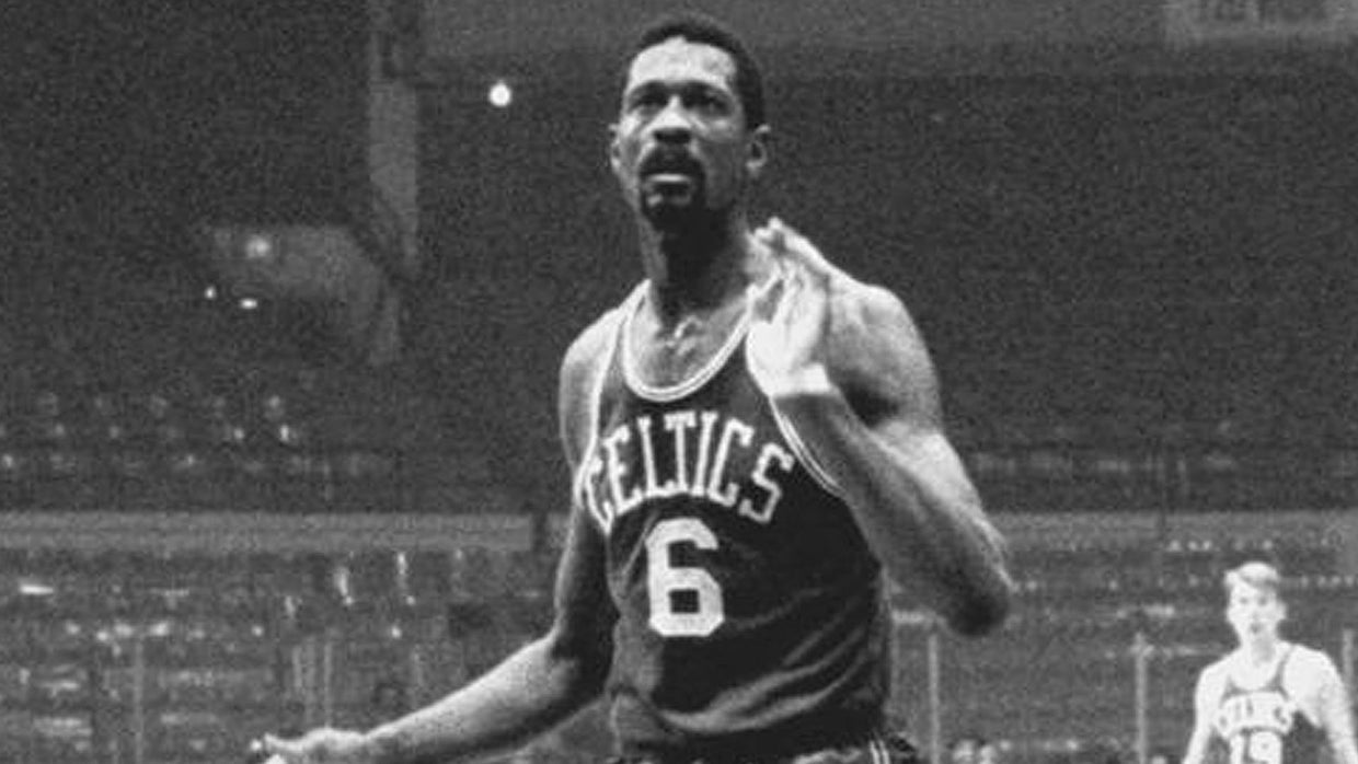 Bill Russell's No. 6 jersey first ever to be retired across entire NBA ...