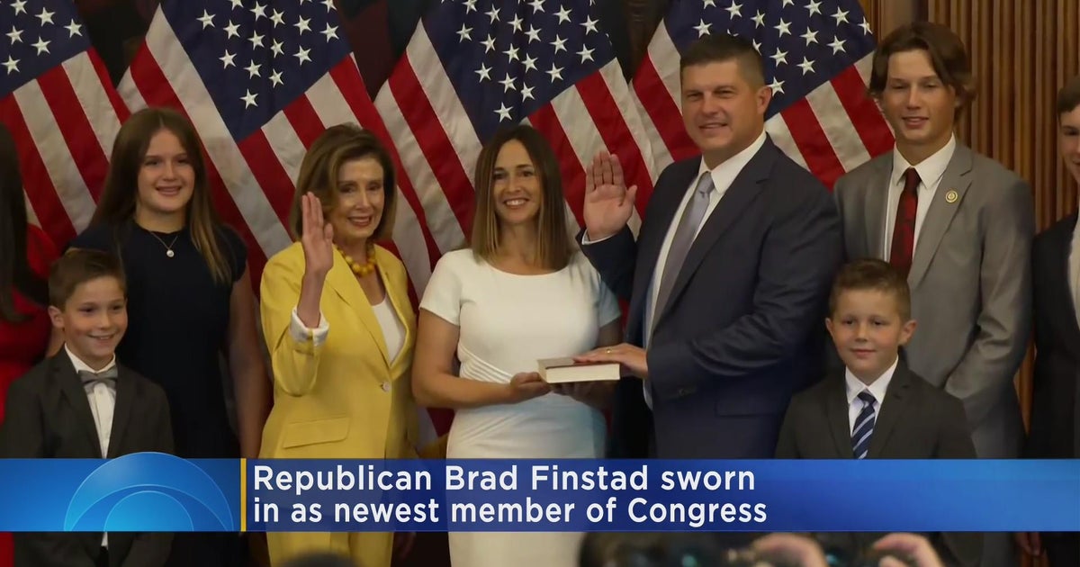 Brad Finstad sworn in to Congress - CBS Minnesota