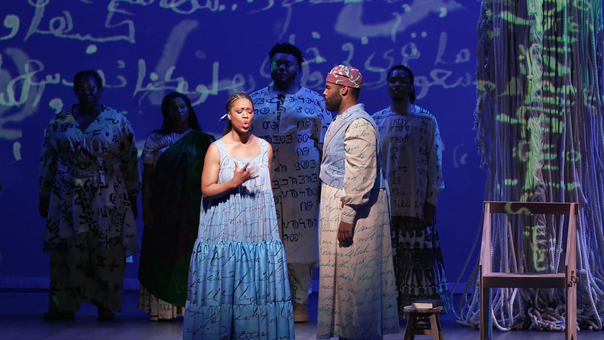"Omar," an opera illuminating a Muslim slave's life in America - CBS News