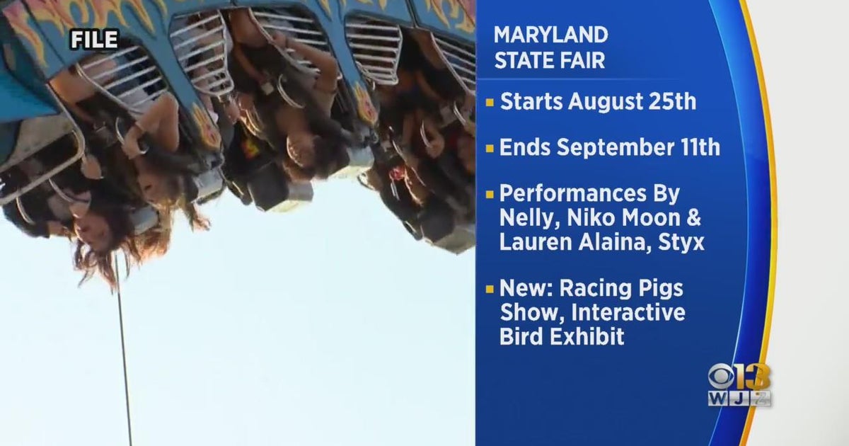 Maryland State Fair kicks off soon with extended weekends - CBS Baltimore