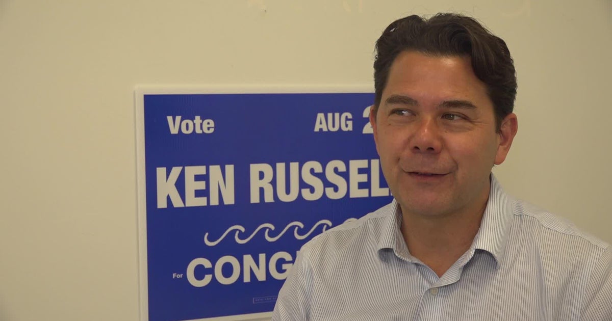 Democratic primary candidate Ken Russell talks District 27 race - CBS Miami