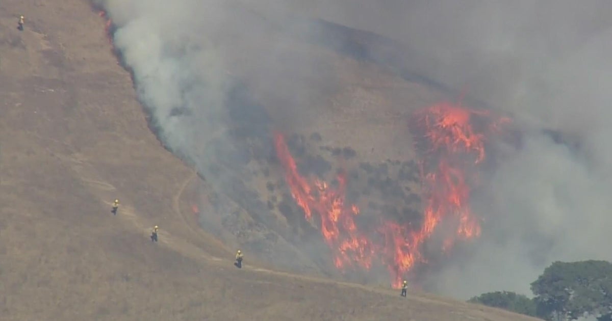 Update: Fire crews stop Eden Fire progress after homes in Dublin ...
