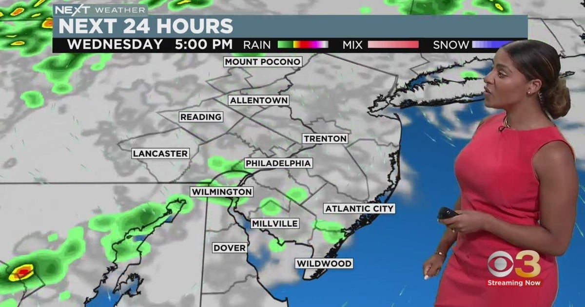 NEXT Weather: Chasing 90 degrees - CBS Philadelphia