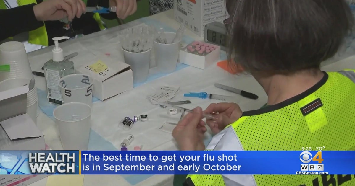 When is the best time to get your flu shot? - CBS Boston