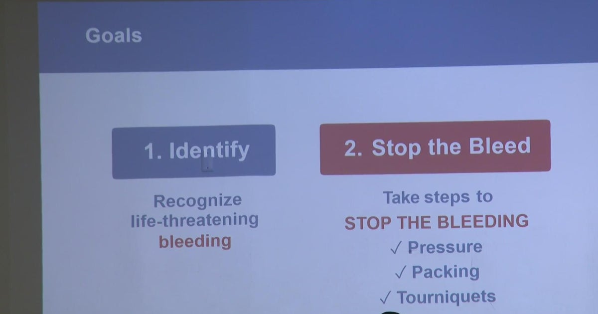 "Stop The Bleed" classes aim to teach average people how to respond to an emergency - CBS Chicago