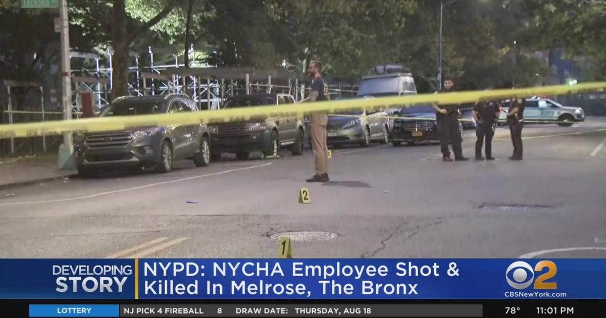 NYPD: NYCHA employee shot & killed in Melrose, the Bronx - CBS New York