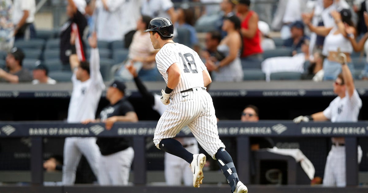 Benintendi to the rescue, homers in 7th to help Yankees salvage series ...