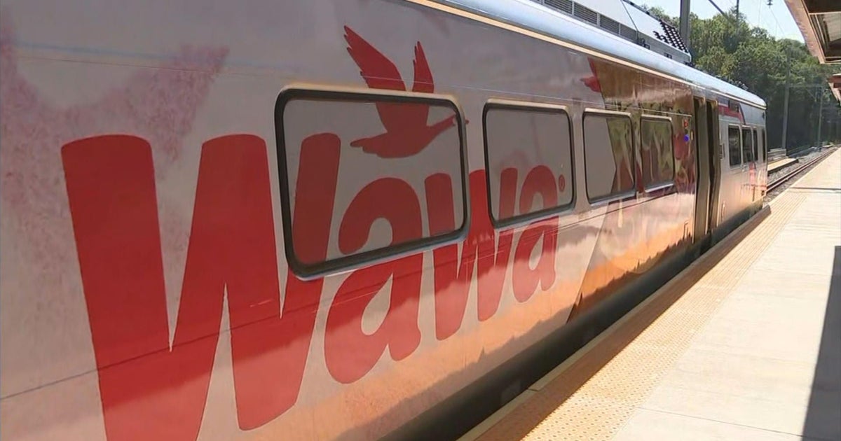 New Wawa SEPTA station welcomes first riders and trains - CBS Philadelphia