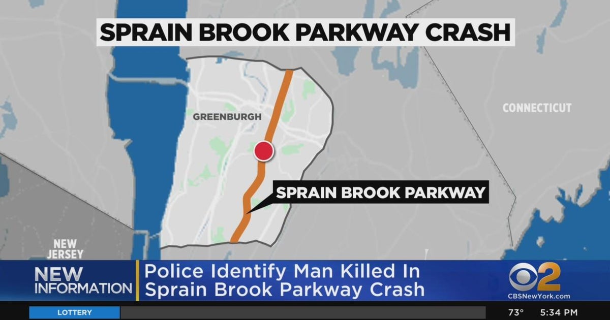 Bronx man killed in fiery Sprain Brook Parkway crash - CBS New York