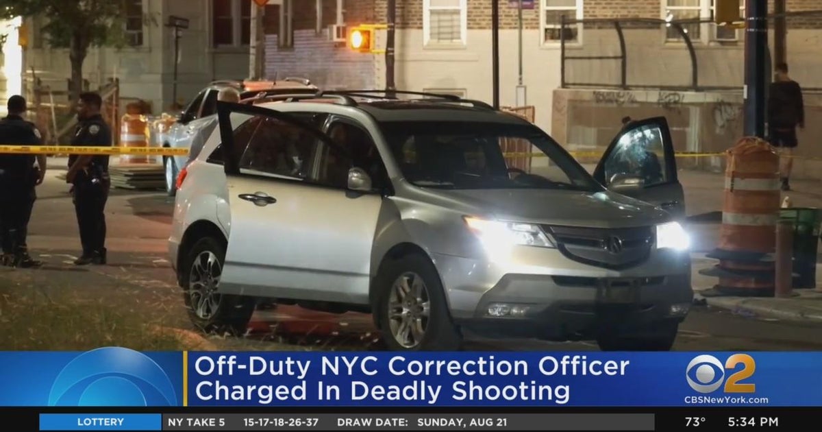Off Duty Nyc Correction Officer Indicted On Murder Charge Cbs New York
